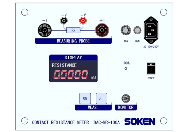 Contact Resistance Meter DAC-MR-50A, DAC-MR-100A – C.R. Mechtech